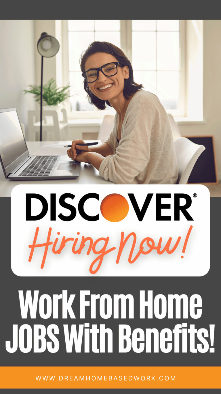 Discover Hiring! Remote Work from Home Jobs with Benefits! - Dream Home ...